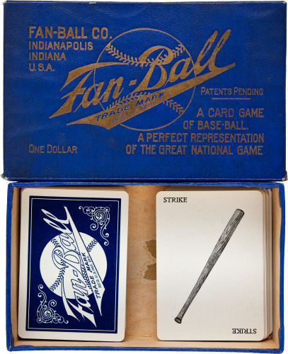 1909 Fan-Ball Baseball Game Cards Set and Checklist - Pre-War Cards