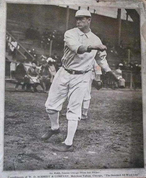 1910s W.D. Schmidt and Company Ed Walsh Photo Premium - Pre-War Cards