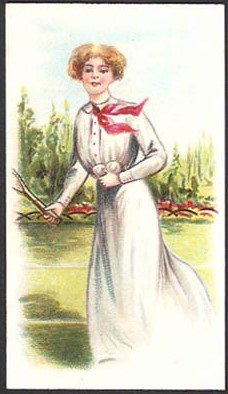 1913 Wills Scissors Sporting Girls Set and Checklist - Pre-War Cards