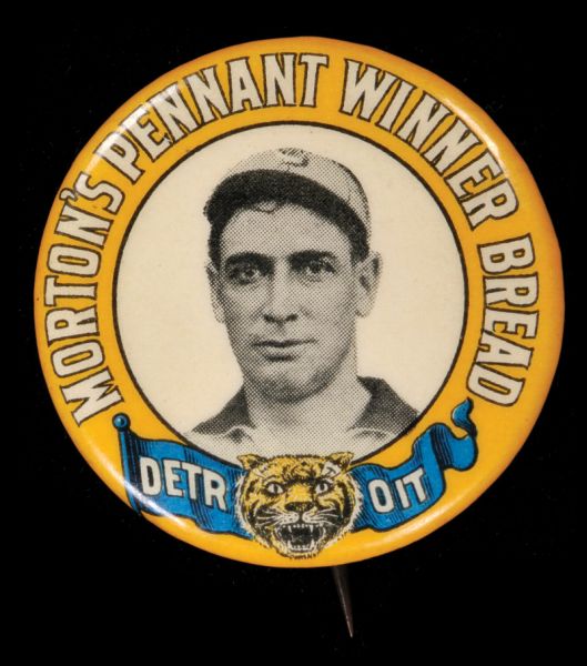 1910 Morton's Pennant Winners Bread Detroit Tigers Pins Set and ...