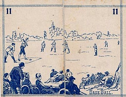 1889 Milton Bradley American Sports Set and Checklist - Pre-War Cards